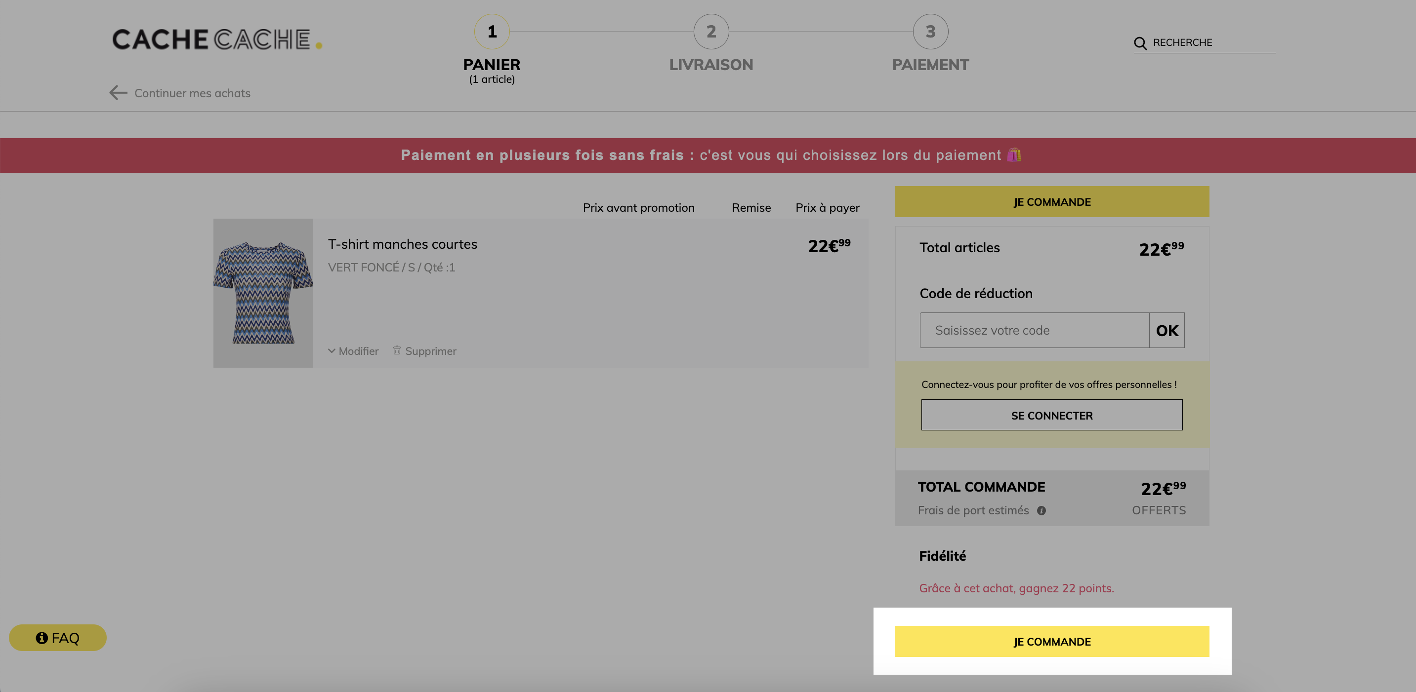 Utiliser votre E-carte cadeau Cache Cache – Centre d'Aide