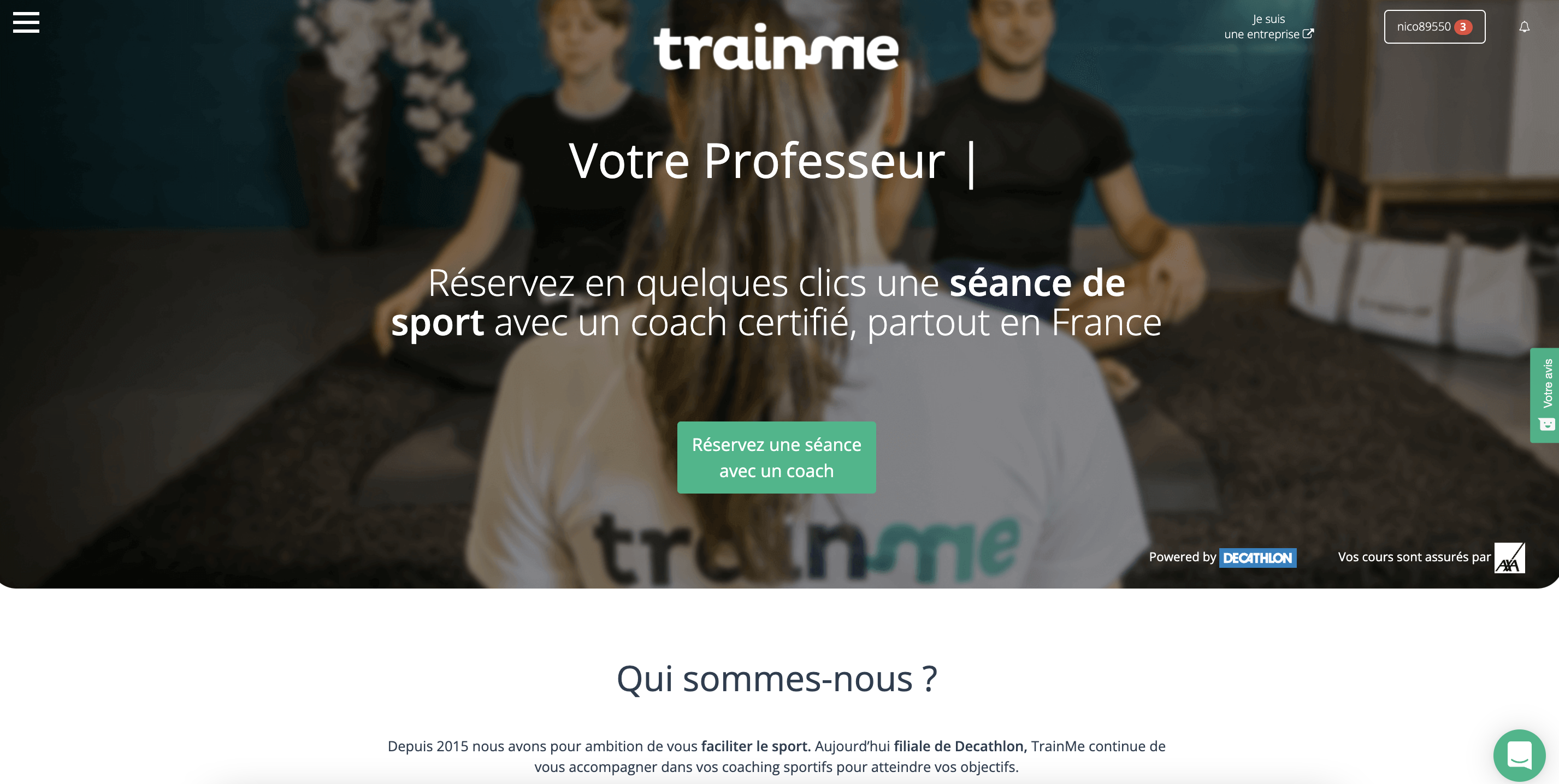 Utiliser votre carte cadeau TrainMe – Centre d'Aide